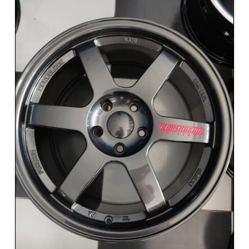 ล้อแม็กซ์ EMOTION R TE37ขอบ18 5รู114.3กว้าง8.5นิ้ว ET38ล้อกระบะและเก๋งแข็งแรง งานEmotionบริษัทใน ...