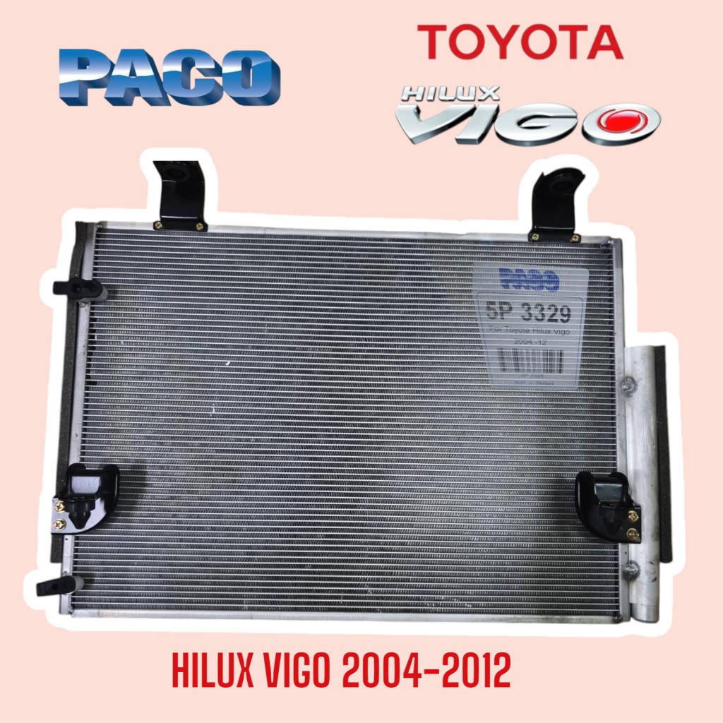 แผงแอร์ VIGO ดีเซลทุกรุ่น (PACO) Condenser วีโก้ Diesel แผงหน้า วีโก้ ...