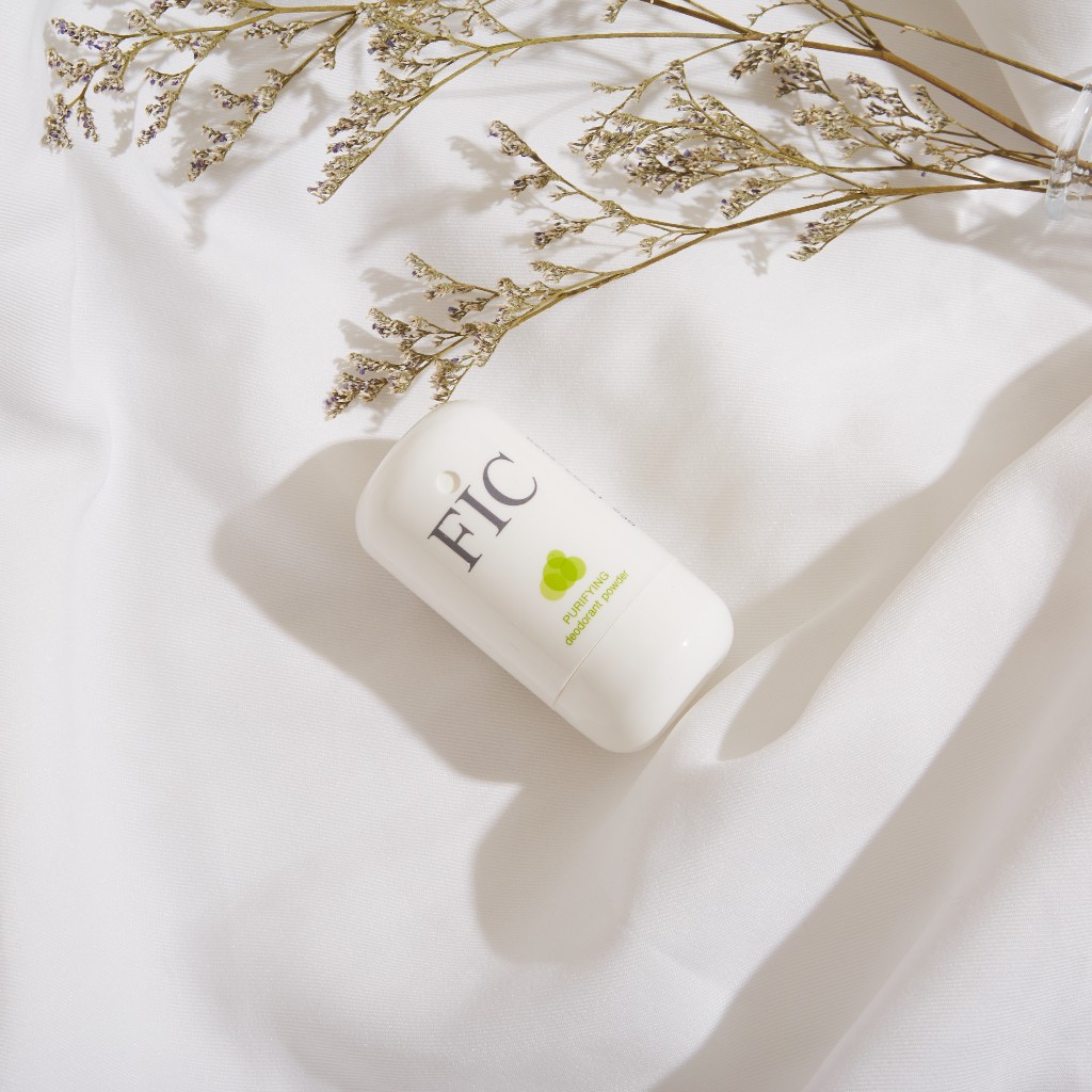 (1 pc.) FIC PURIFYING DEODORANT POWDER แป้งระงับกลิ่นกาย ใช้แทนโรลออน ...