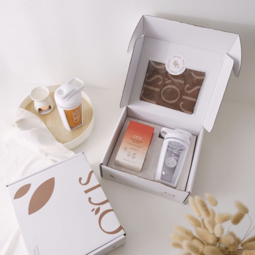 (Box Set) Oris เซ็ทของขวัญ โปรตีนพืช 22g. | Plant Based Protein อร่อย ...