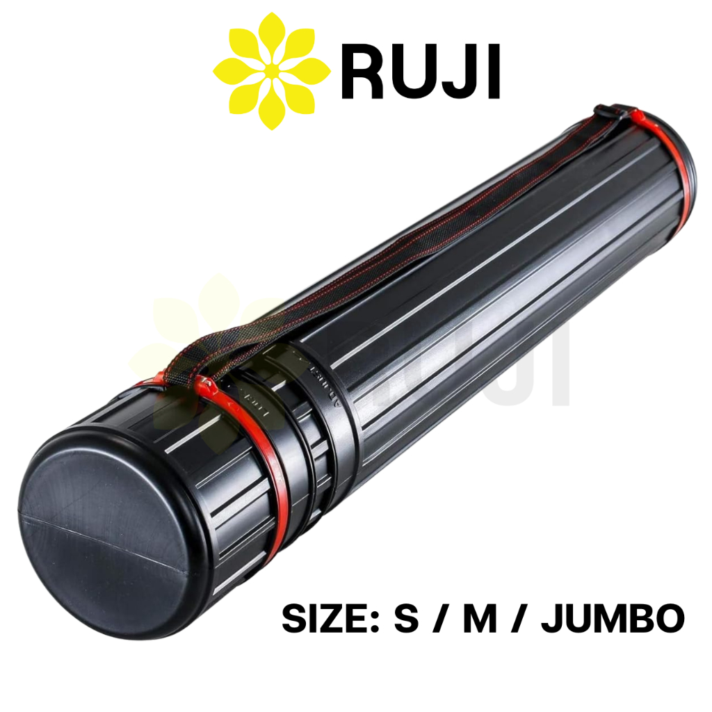 RUJI กระบอกใส่แบบ กันน้ำ Drawing Tube A0 / A1 / A2 / A3 / A4 กระบอกใส่ ...