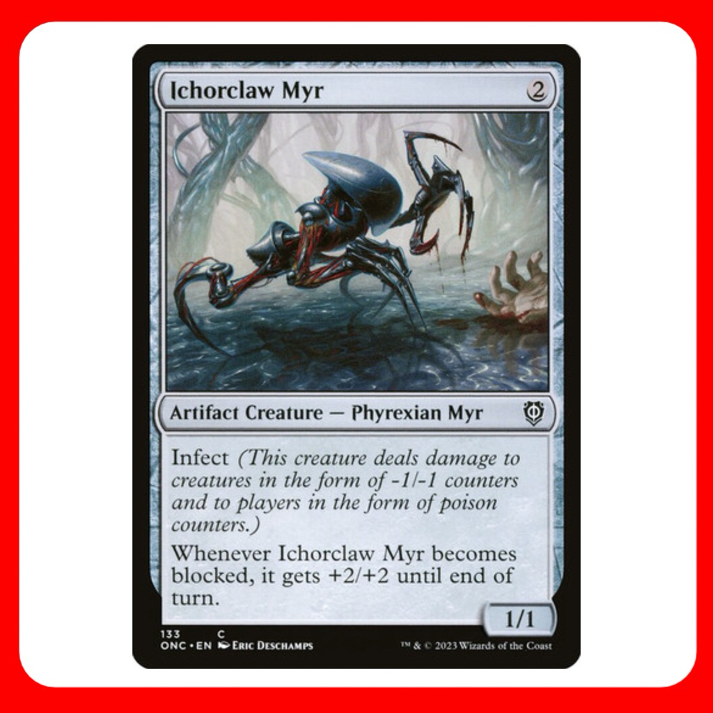 [MTG] Ichorclaw Myr [ONC] [ARTIFACT] [COMMON] [NORMAL] [ENG] (การ์ดเม ...