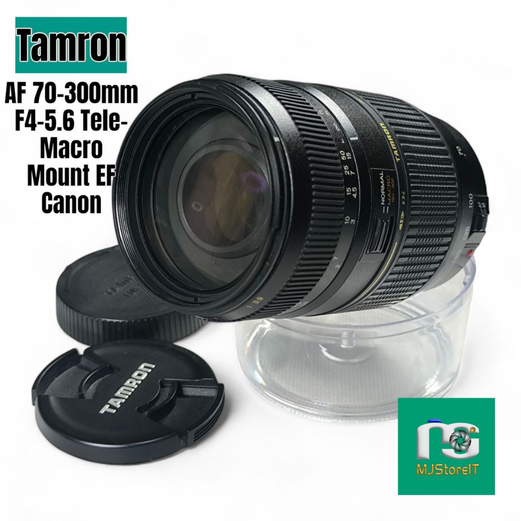 Tamron AF 70-300mm F/4-5.6 Di LD Tele Macro 1:2 Mount EF-Canon (สภาพ 80-90% | Shopee Thailand