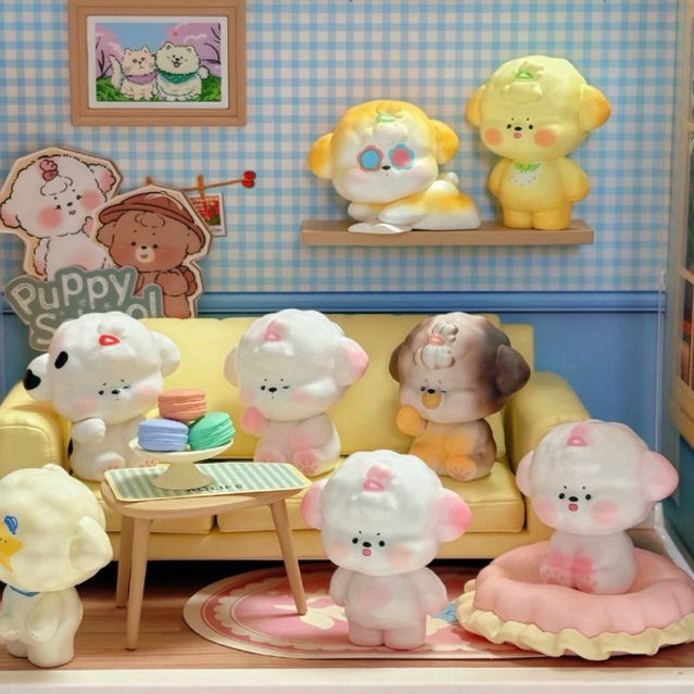 (1สุ่ม=4ชิ้น) Moji Dog Academy Blind Box | Shopee Thailand