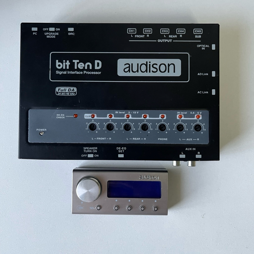 มือสอง Audison bit Ten DSP 4 input channels 5 output channels 24 bit ...
