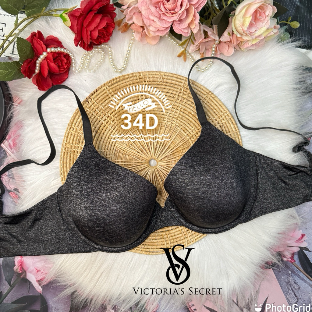Victoria’s Secret 34D ใหม่มาก ฟองไม่บางมาก สะอาด กริ้บ | Shopee Thailand
