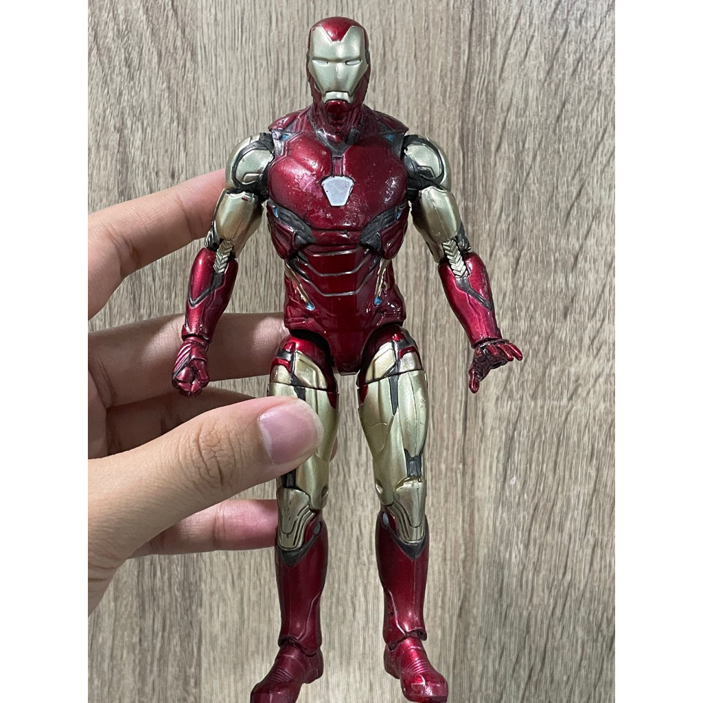 ทำสี Ironman mk85 avengers endgame Hasbro Marvel Legends action figure 1/12 iron man mark85 ...