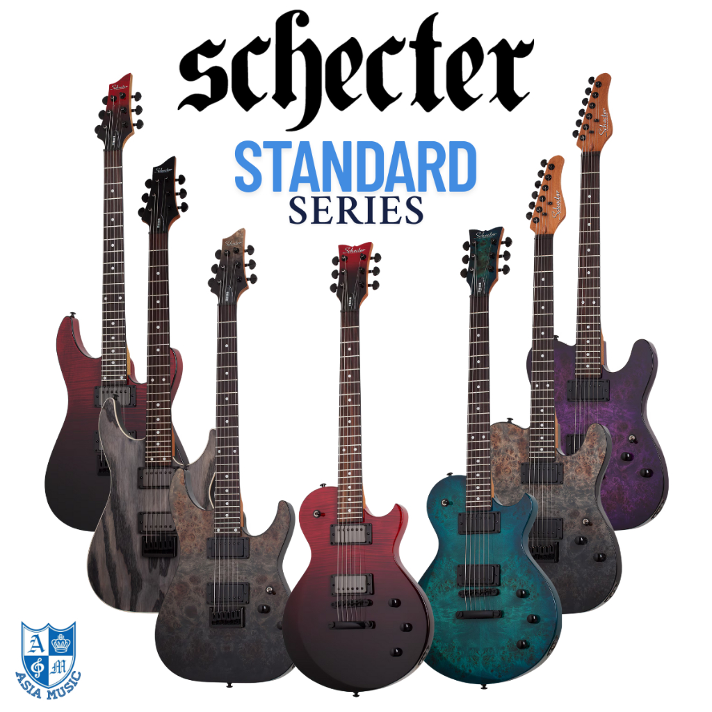Schecter Standard Series กีตาร์ไฟฟ้า Schecter รุ่น Standard Series ...