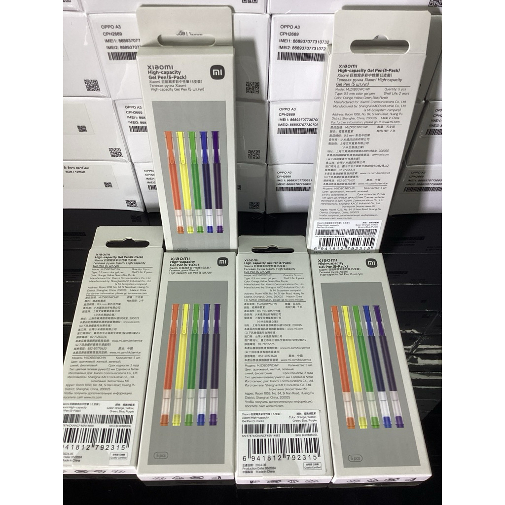 [NEW] Xiaomi High-capacity Gel Pen(5-Pack) ปากกาเจล ปากกาลูกลื่น 0.5 ...