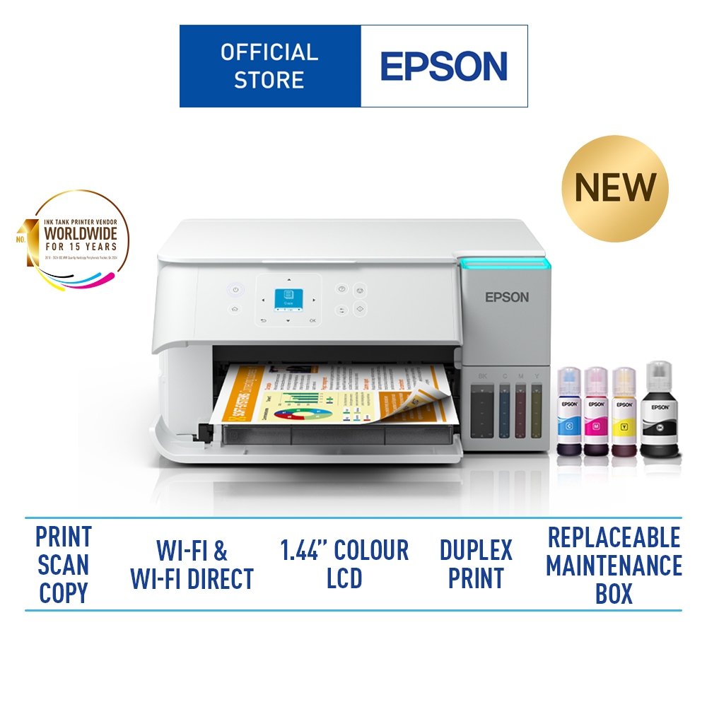 Epson EcoTank L4366 Ink Tank Printer (Print, Scan, Copy) ( ปริ้นเตอร์ ...
