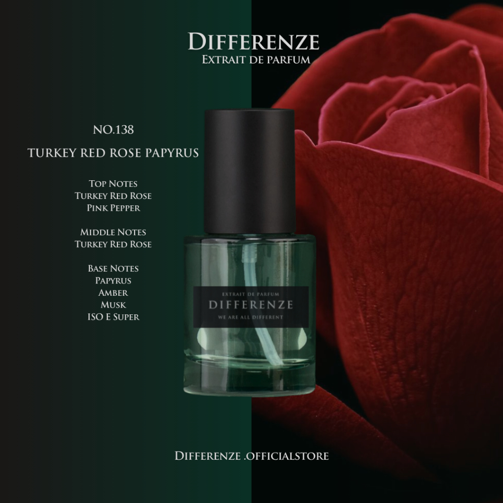No.138 Differenze Turkey red rose Papyrus | Shopee Thailand