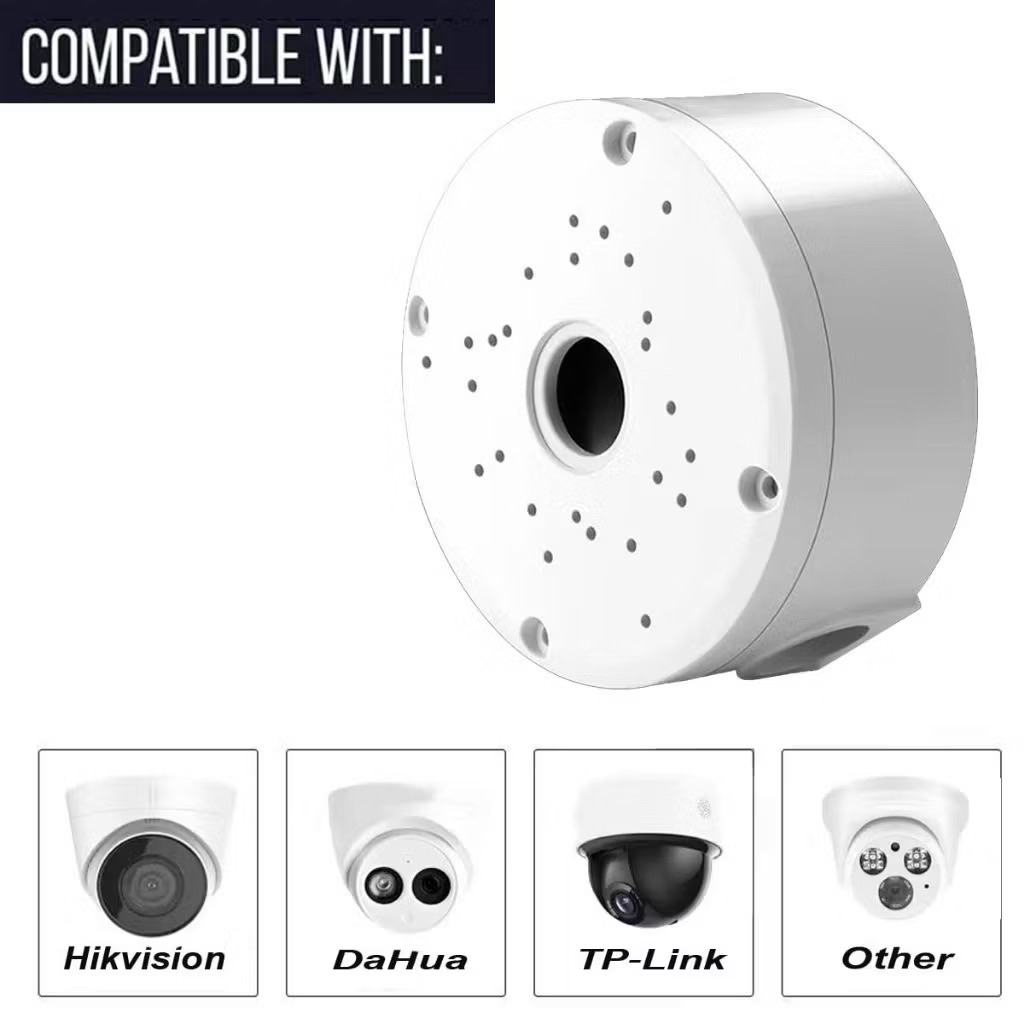 กล่องพักสายกล้องวงจรปิด แบบกลม box กลม GLINK (จัดส่งจากร้านในไทย ...