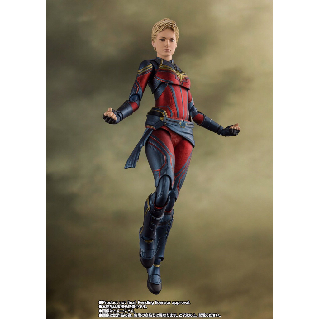 (พร้อมส่ง) SHF S.H.Figuarts Captain MARVEL (Avengers: Endgame) | Shopee ...