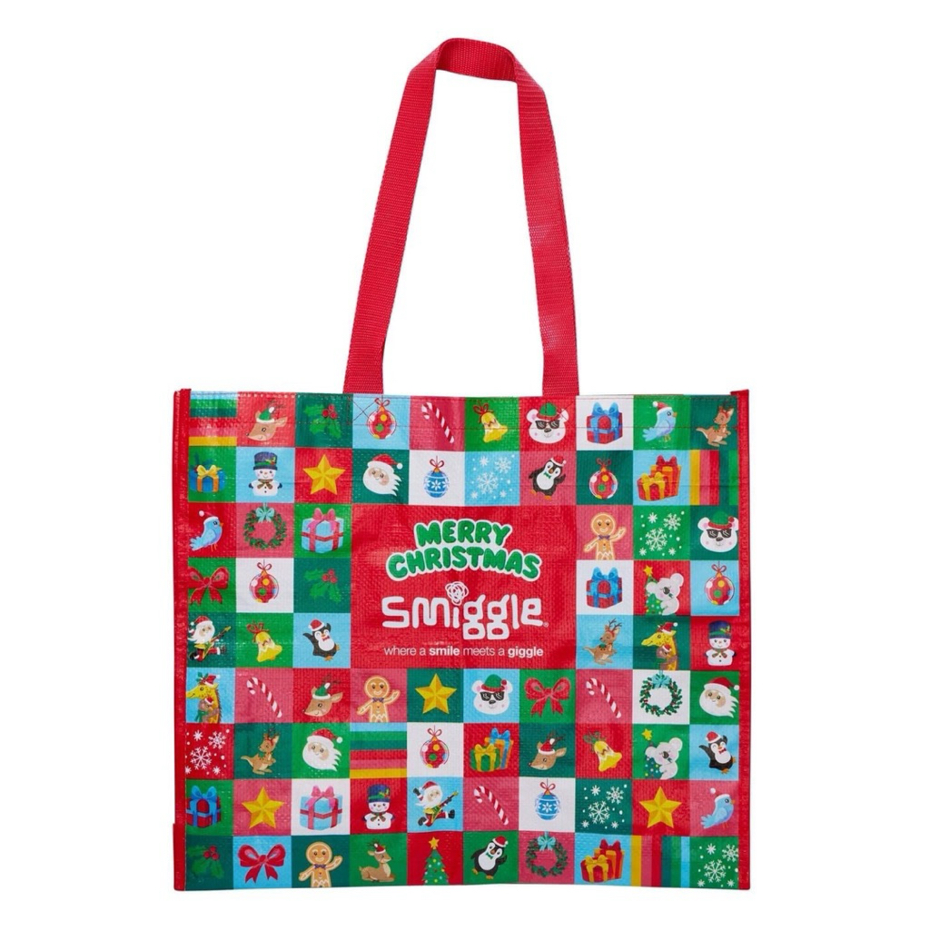 ⛄️🧑🏻‍🎄𝗦𝗺𝗶𝗴𝗴𝗹𝗲 𝘾𝙝𝙧𝙞𝙨𝙩𝙢𝙖𝙨 𝙇𝙖𝙧𝙜𝙚 𝙍𝙚𝙪𝙨𝙚 𝙈𝙚 𝘽𝙖𝙜🇦🇺 #แท้ | Shopee Thailand