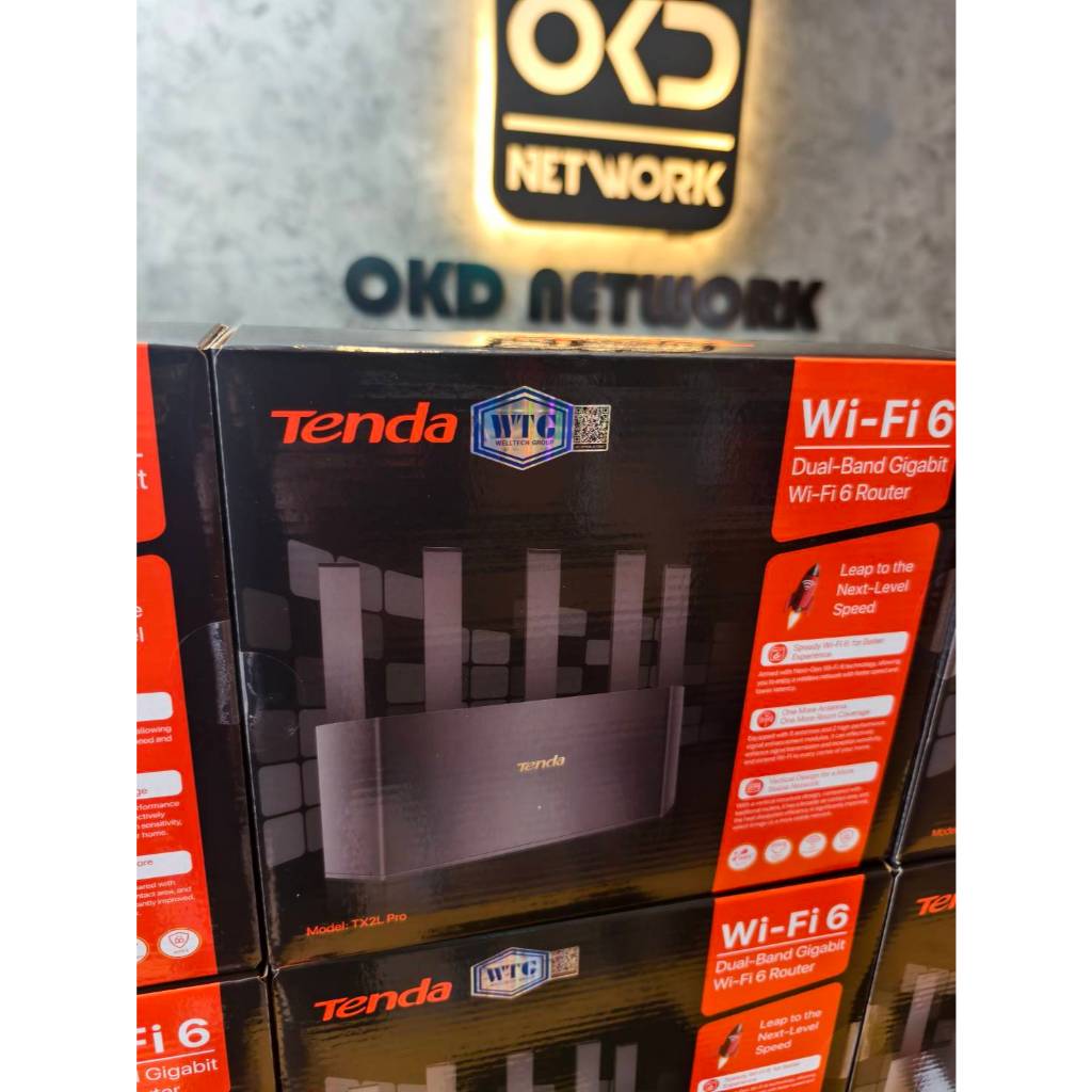TX2L Pro TENDA Dual Band Gigabit Wi-Fi 6 Router (สินค้ารับประกันศูนย์ ...