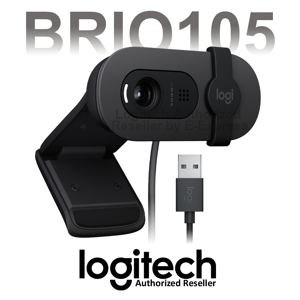 Logitech Brio 105 Webcam for Business Full HD 1080p กล้องเว็บแคม ของแท้ ...