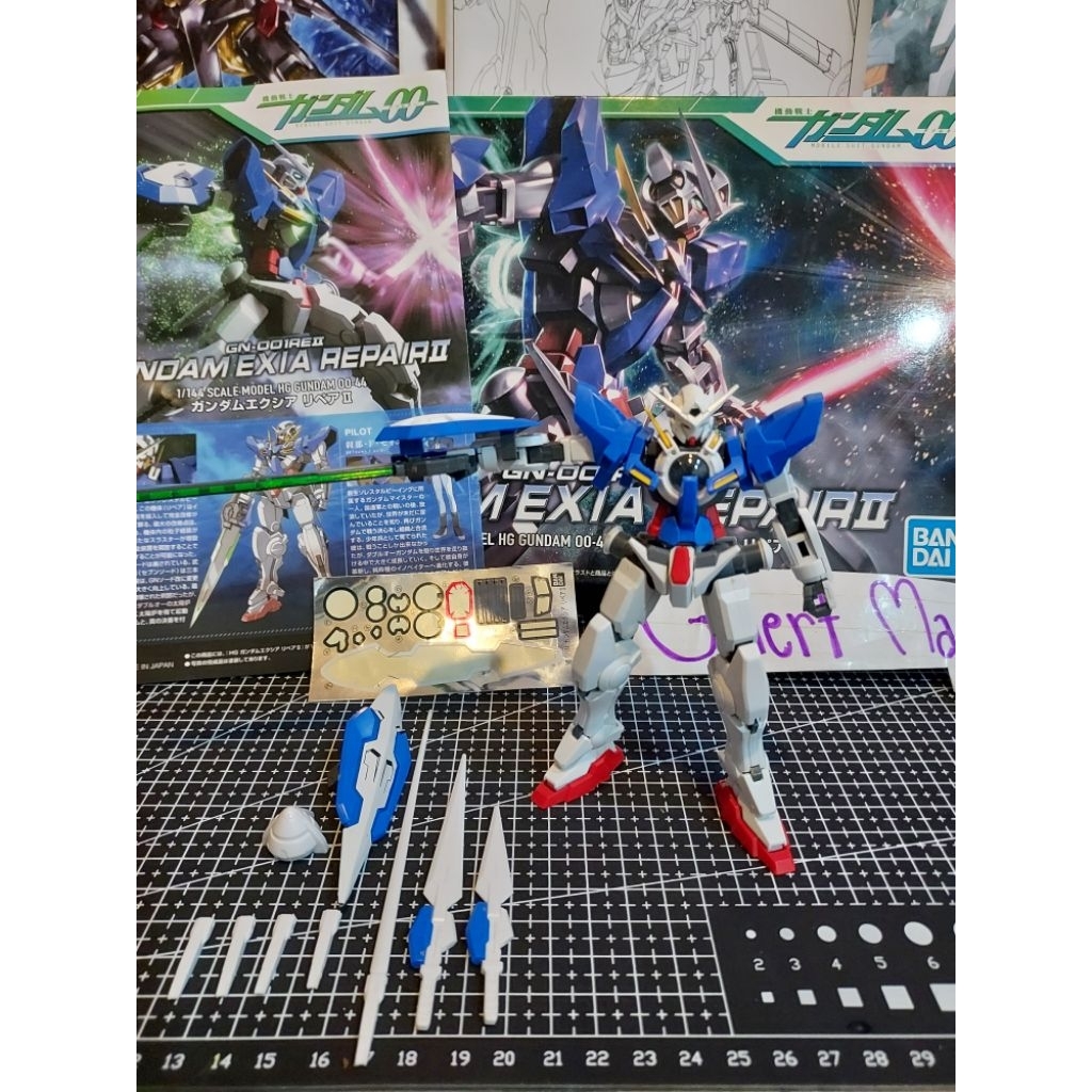 Hg 1/144 Exia Repair 2 Gundam Bandai มือสอง | Shopee Thailand