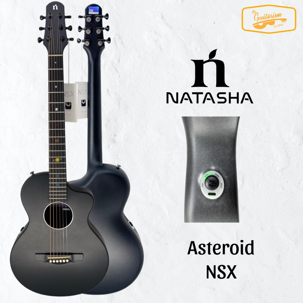 กีตาร์โปร่งไฟฟ้า Natasha Asteroid NSX Smart guitar | Shopee Thailand