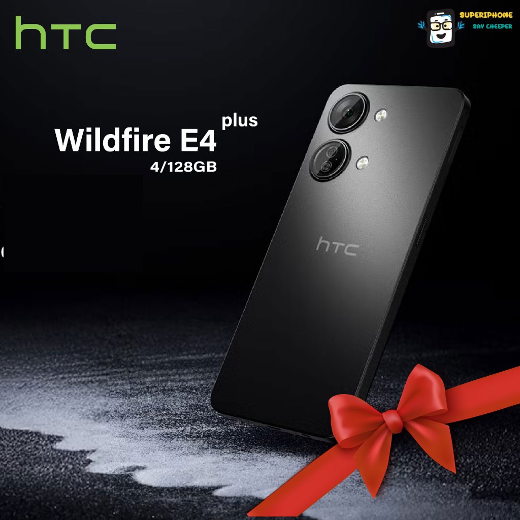 HTC Wildfire E4 Plus(4/128GB)มือถือคุ้มค่า จอ 6.745 l แบต 5000mAh(By Shopee SuperTphone1234 ...