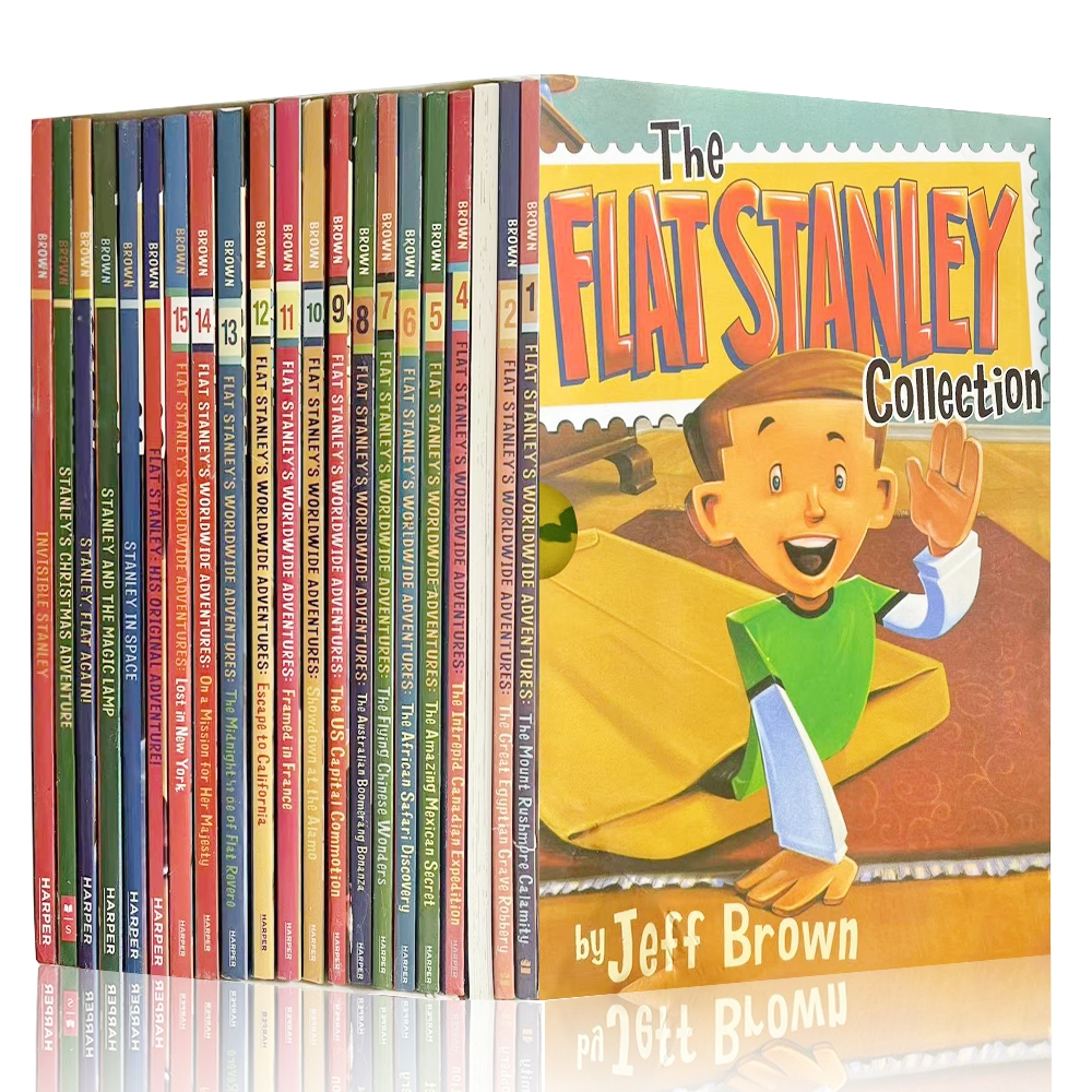21 Books Flat Stanley's Fantasy Adventure Chapter Book Illustrated ...