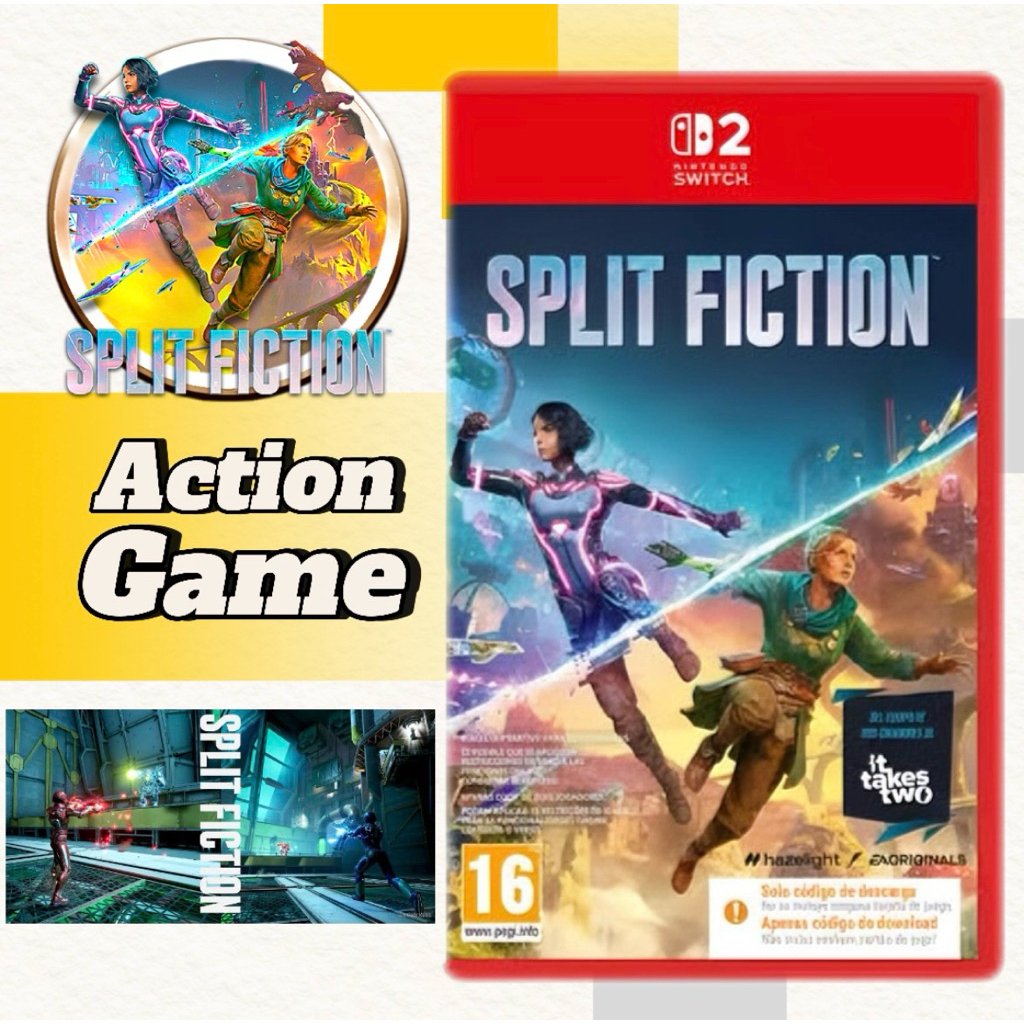 🛵 𝙁𝙖𝙨𝙩 𝘿𝙚𝙡𝙞𝙫𝙚𝙧𝙮!⚡️ Split Fiction บน Nintendo Switch 2 (NS2) | Shopee Thailand