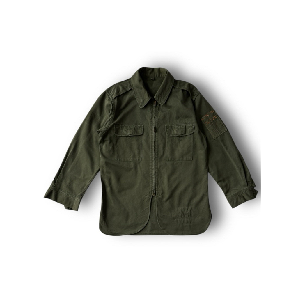 ARMY / 1980s Defense Agency Work Uniform Top, Land No. 1, Japan Ground ...