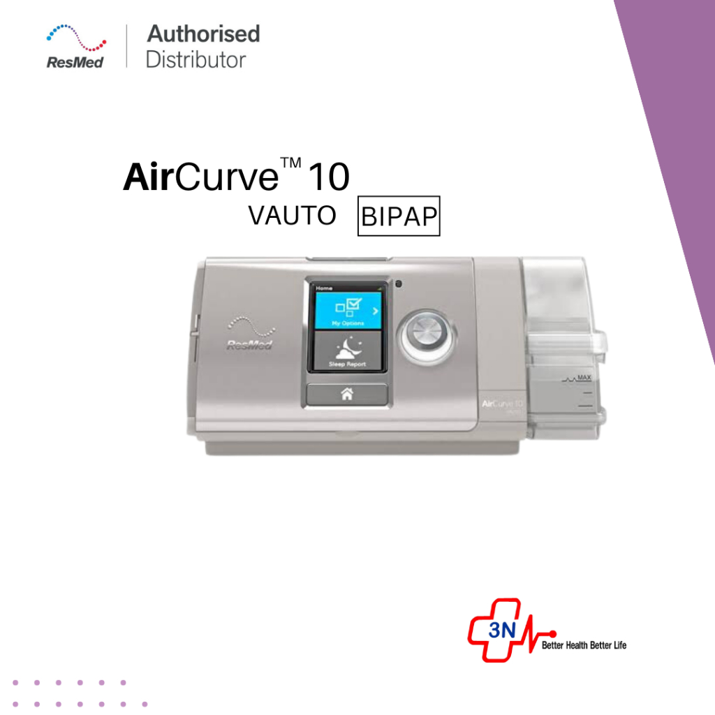 BiPAP AirCurve 10 V Auto APAC TRI 4G เครื่องเปล่า | Shopee Thailand
