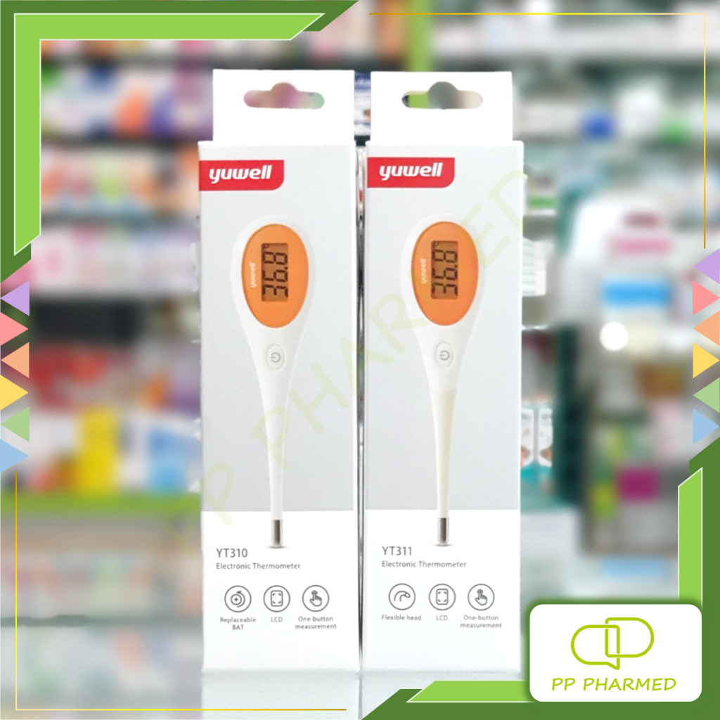 Yuwell ปรอทวัดอุณหภูมิร่างกาย แบบดิจิตอล Electronic Thermometer ...