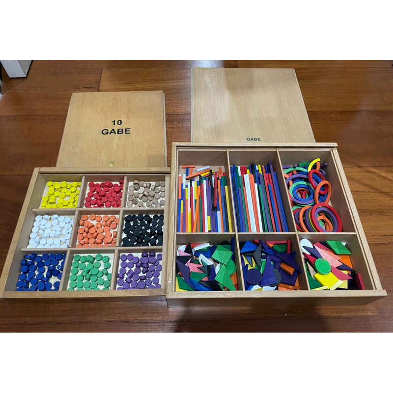 GABE 7,8,9,10ไม้Gabe froebel Montessori | Shopee Thailand