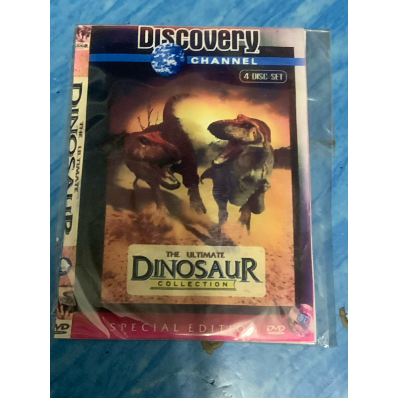 DVD,ดีวีดีสารคดี THE ULTIMATE DINOSAUR COLLECTION 4 แผ่นจบ ,แผ่นใหม่ ...