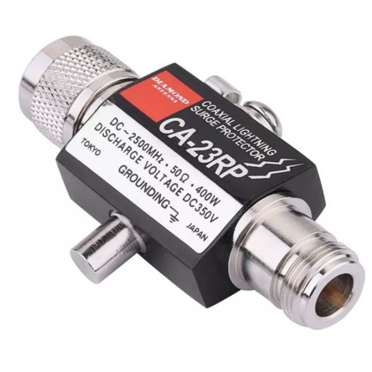 Lightning-Arrester Protector ป้องกันฟ้าผ่า N Male to N Female Coaxial ...