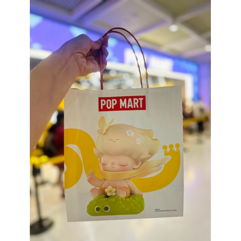 ถุง Pop mart ลาย Dimoo ลายใหม่ง่าสุด สวยมาก ขนาด S เอาไปเคลือบทำกระเป๋า ...