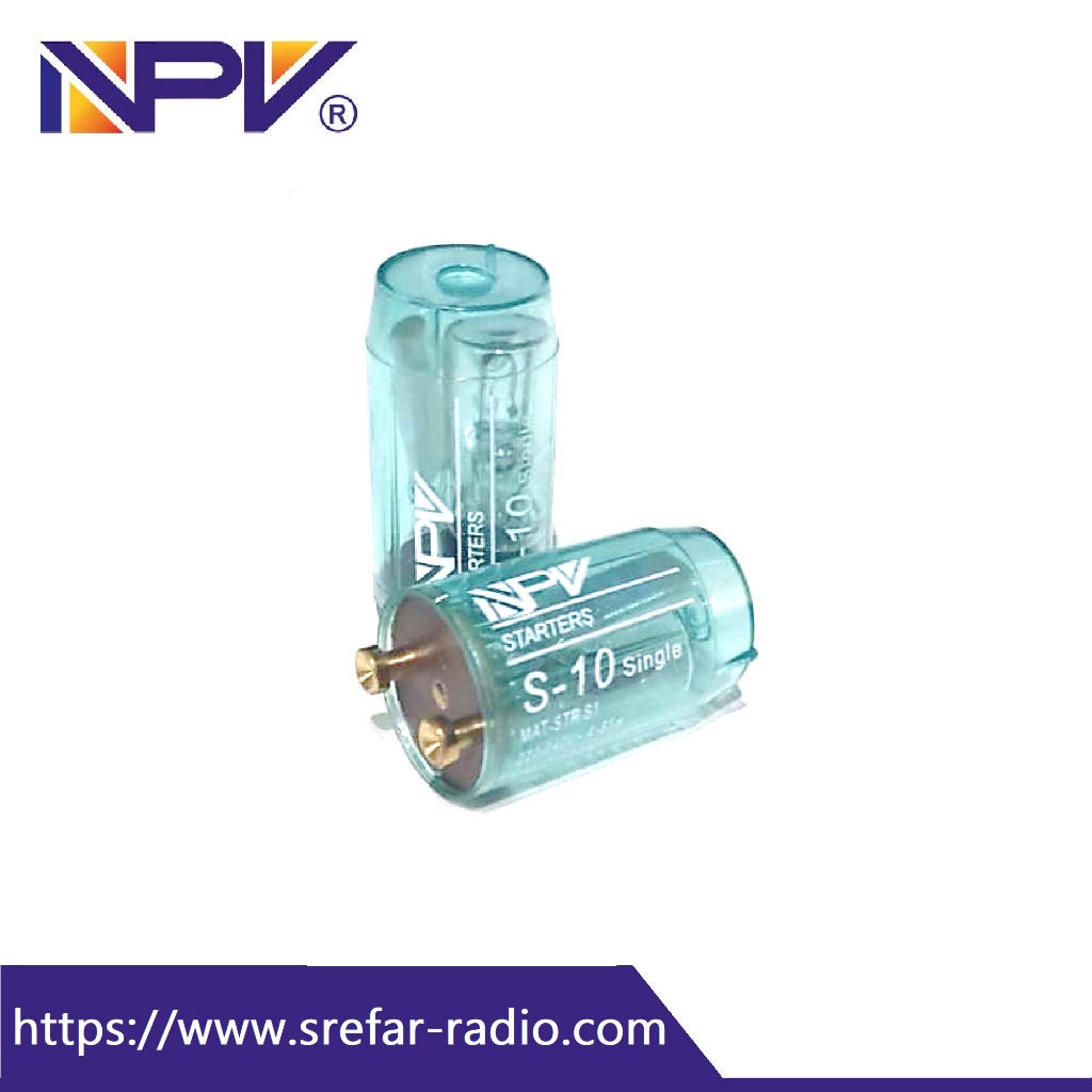 STARTERS FOR FLUORESCENT LAMPS สตาร์ทเตอร์ NPV สำหรับหลอด ฟลูออเรสเซนต์ ...