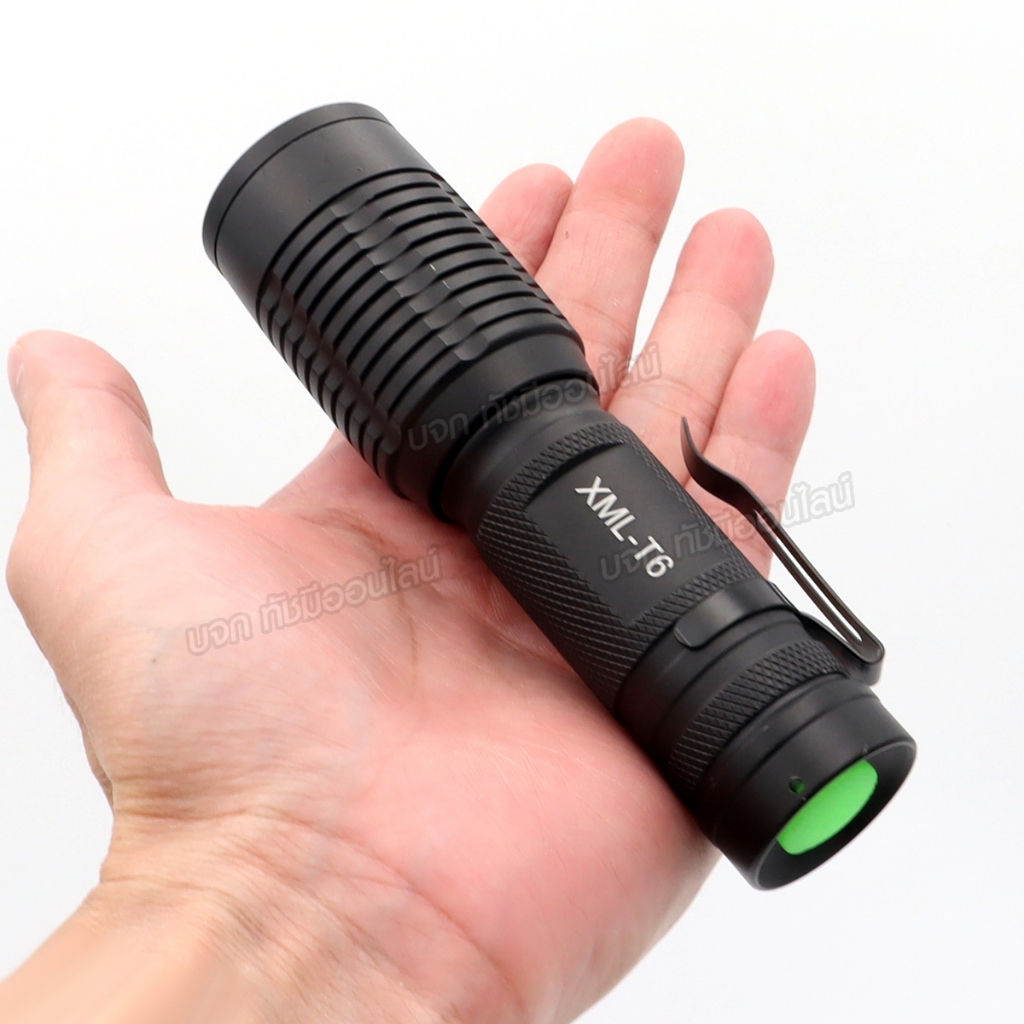 ไฟฉายแรงสูง UltraFire XML-T6 28000Lumens / 22000W ปรับไฟ 5โหมด ไฟฉายซูม เดินป่า กันน้ำ ฟรีถ่าน ...