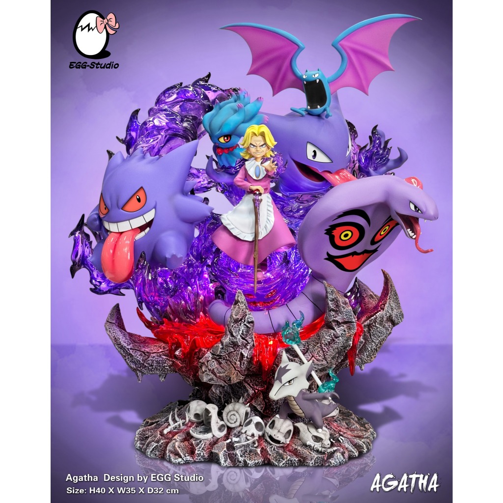 พรีออเดอร์ EGG Studio The King of Ghosts 'Agatha(Kikuko)' - Pokemon ...