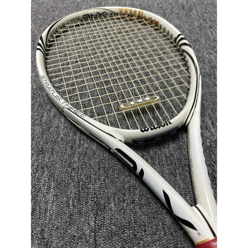 ไม้เทนนิส Wilson BLX STRATUS THREE หน้า 115 ไม้เทนนิสมือสอง | Shopee ...