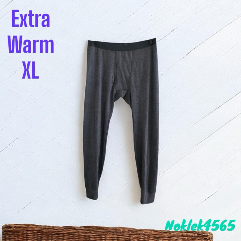 กางเกง Uniqlo heattech extra warm XL-ฮีทเทค ยูนิโคล่ (ชาย) | Shopee Thailand