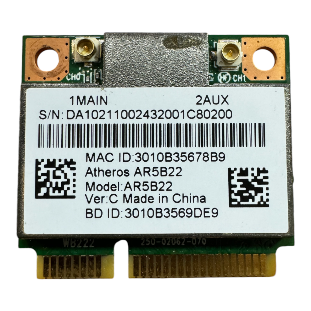 การ์ด ไวเลส ไวไฟ card wifi wireless notebook pc agn ac bg bluetooth 2 ...