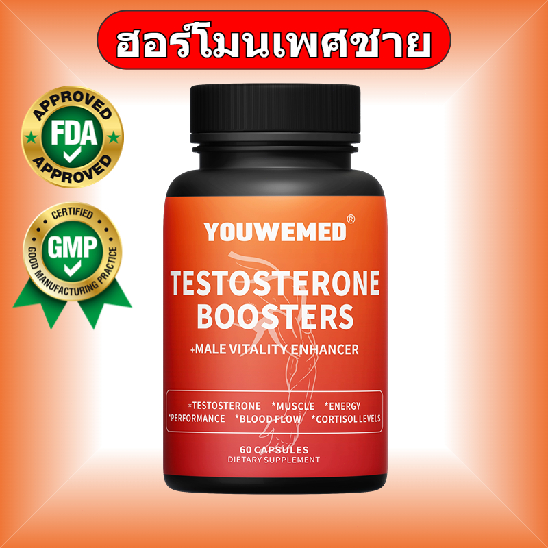 ฮอร์โมนเพศชาย（Testosterone） - ช่วยเพิ่มความอดทน ความแข็งแรง และสมรรถภาพ ...