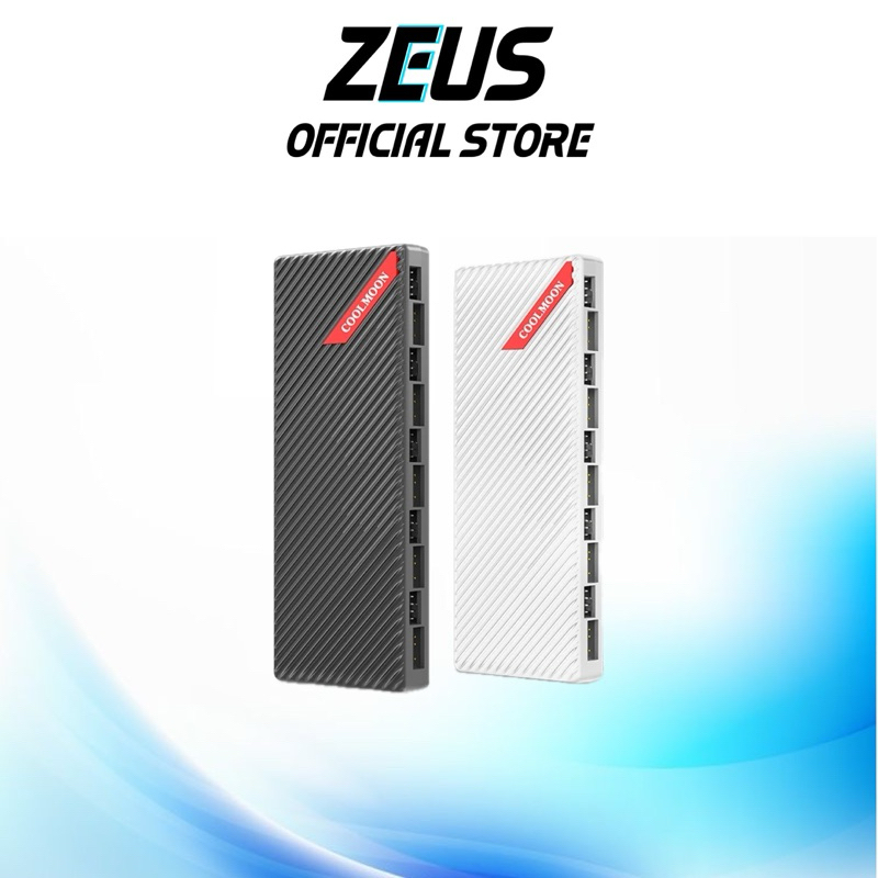 Coolmoon Cooling Fan Controller กล่องควบคุมไฟ พัดลม AM10 พัดลมระยายความ ...