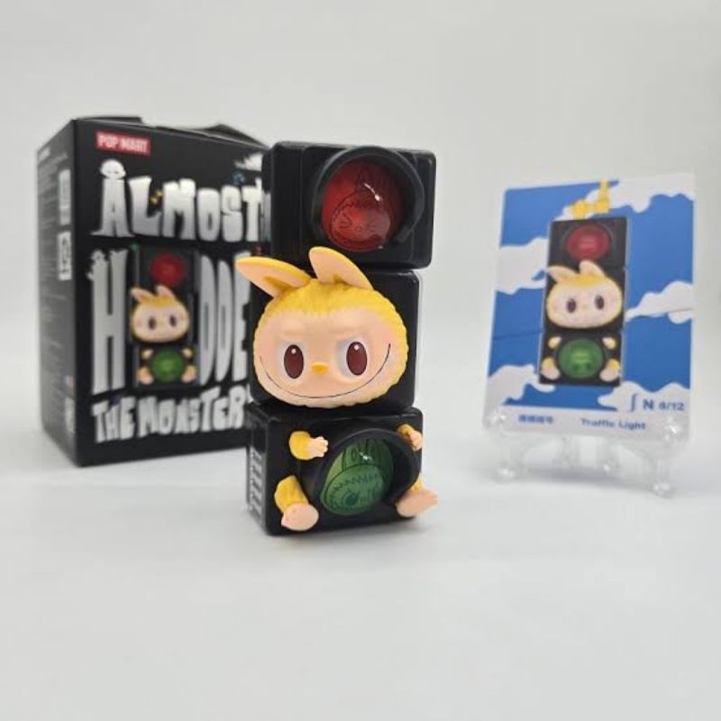 พร้อมส่ง Labubu ลาบูบู้ Almost Hidden The Monsters น้อง ไฟจราจร Traffic ...