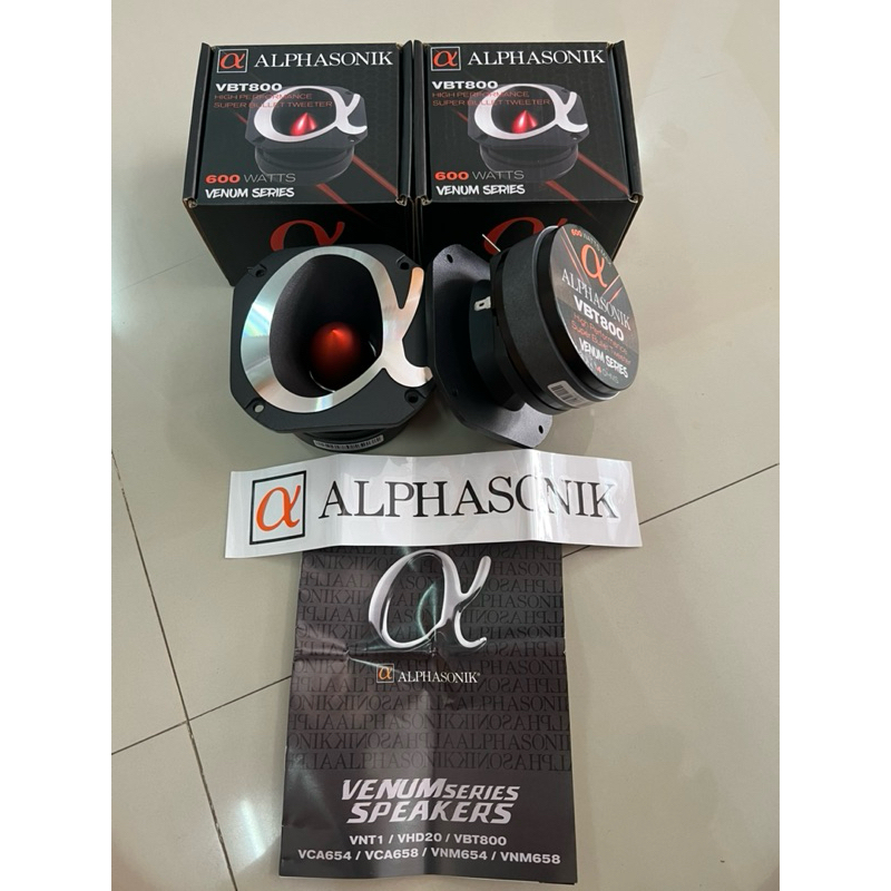 ดอกละ 3500บาท แหลมมัจจุราช ยี่ห้อ ALPHASONIC รุ่น VBT800 ติดรถยนต์ ...