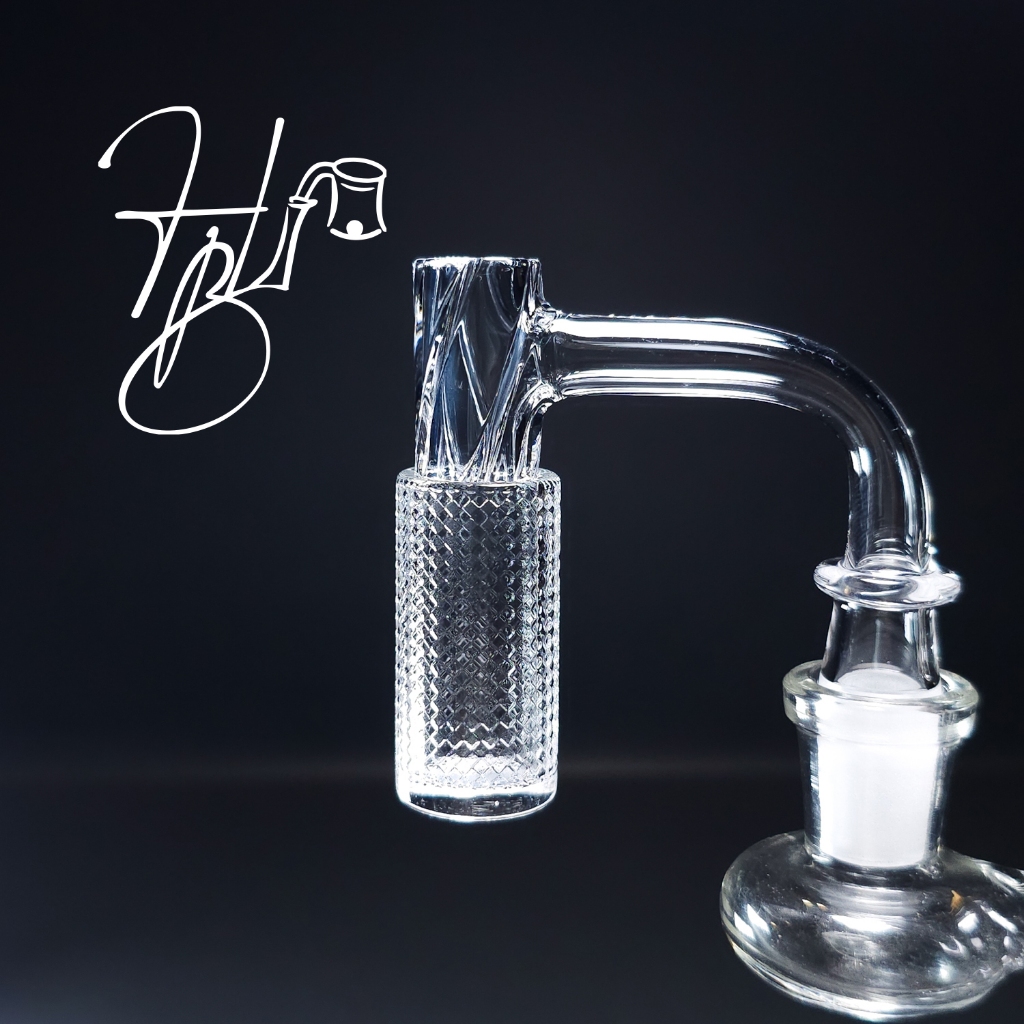 Auto Spinner Engraved Chamber Quartz Banger Full Weld , Wax/Dab/Shatter ...