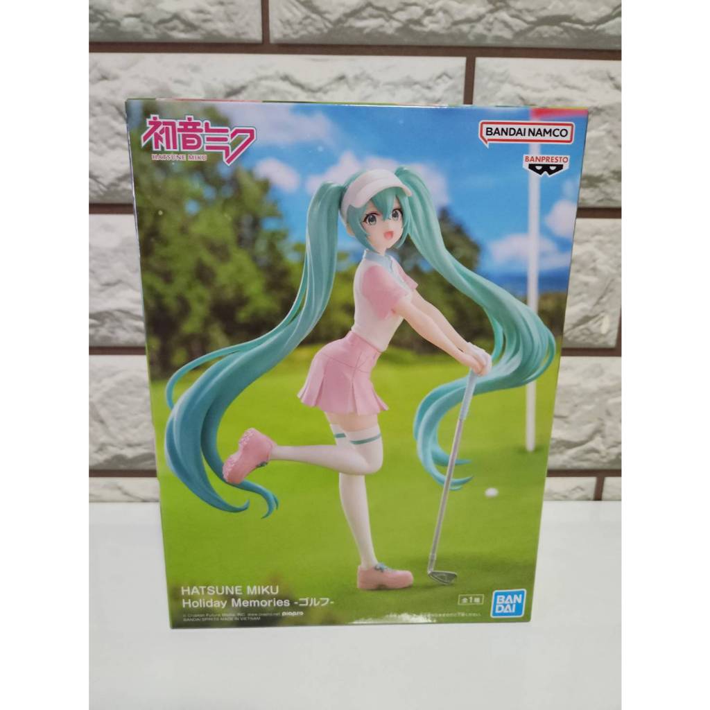 (ของแท้ มือ1) Hatsune Miku Holiday Memories Golf Banpresto | Shopee ...