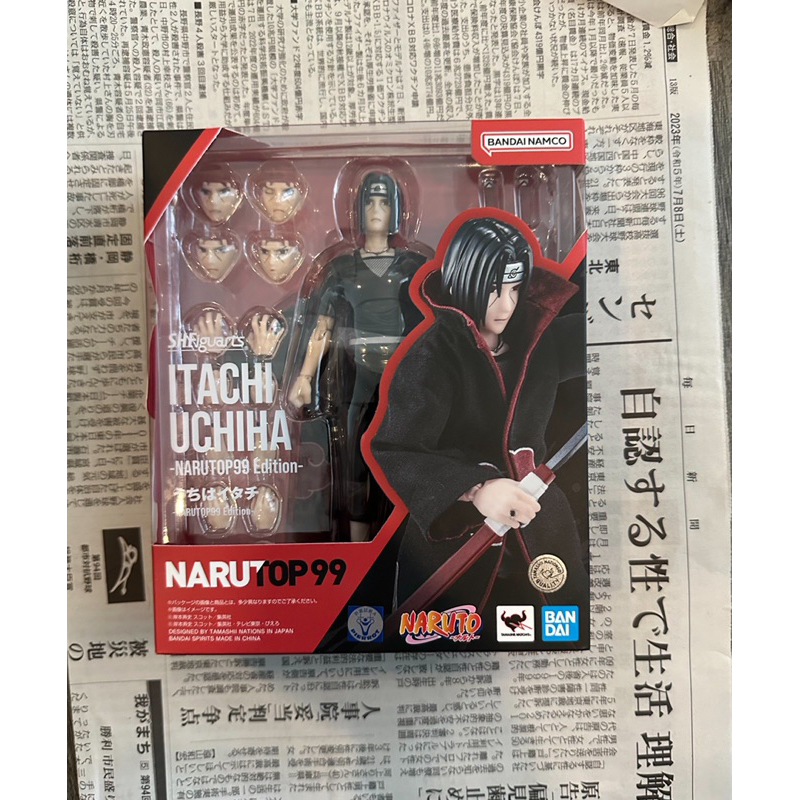 Lot JP S.H.Figuarts SHF Itachi Uchiha NARUTOP99 Edition Naruto ...