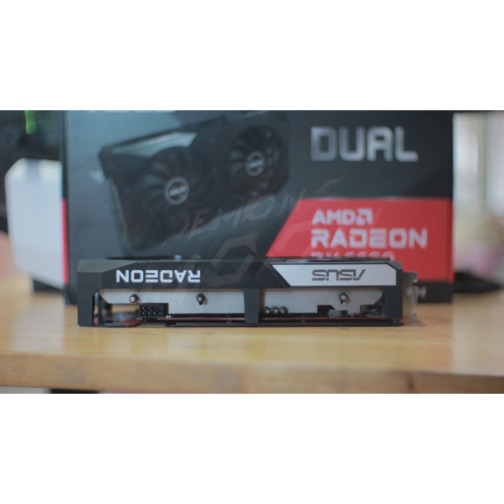 6600 ASUS RADEON RX 6600 DUAL 8G กาดจอ gpu + ประกัน Demons moon7 วัน ...