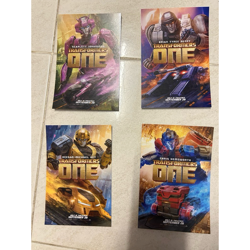 บัตรสะสม บัตรแข็ง IMAX Collectible Card Tranformers One ลิขสิทธิ์แท้จาก ...