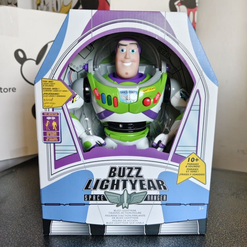 Buzz Lightyear Talking Figure ของแท้จากดิสนีย์ มีตำหนิจากโรงงาน ...