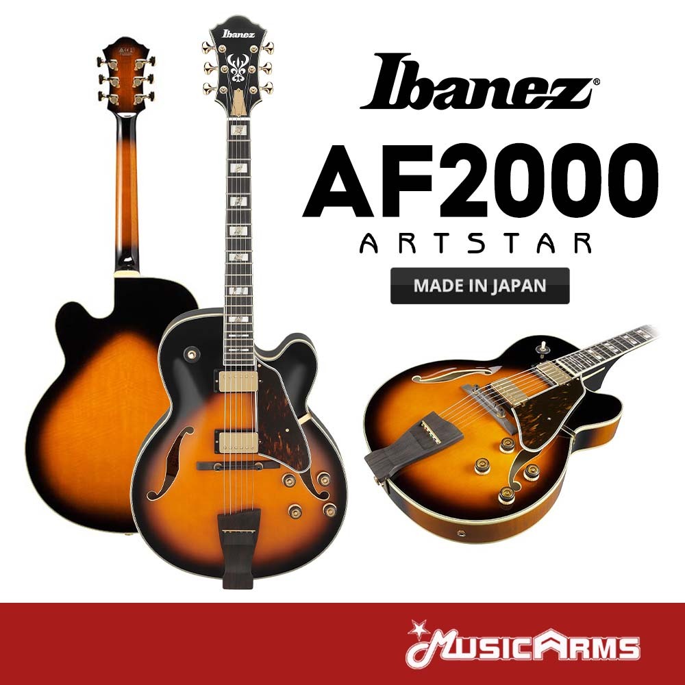 Ibanez AF2000 กีต้าร์ไฟฟ้า Electric Guitar รับประกันศูนย์ Music Arms ...