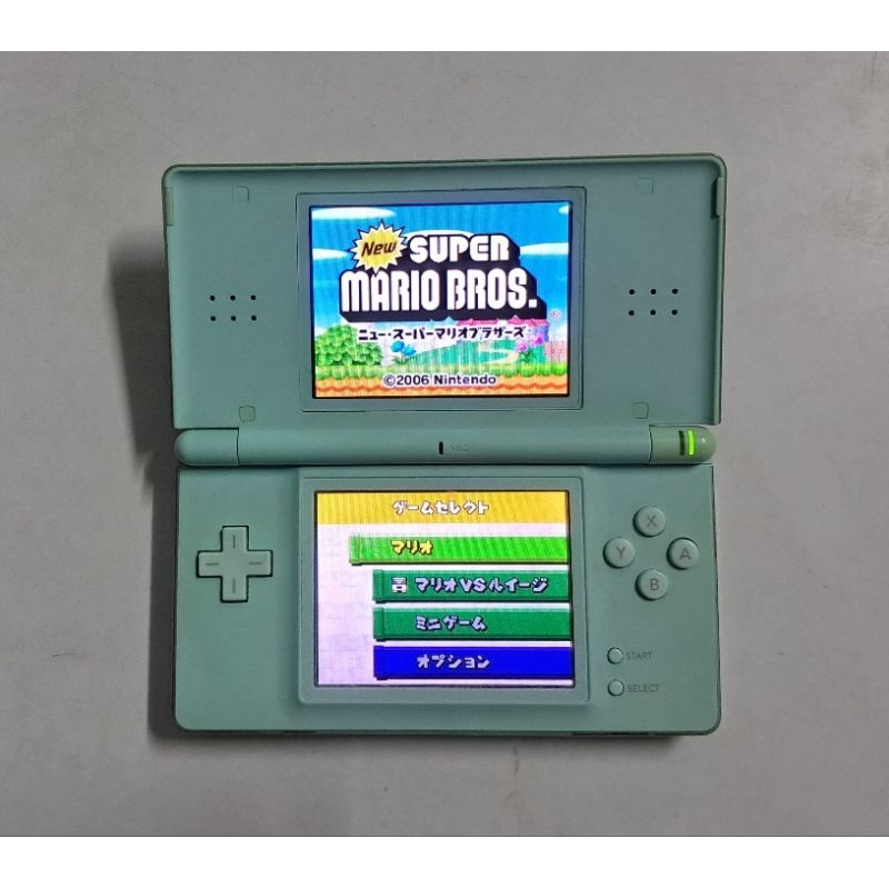 Nintendo Dsl สีเขียวเครื่องเปล่า เน้นใช้งาน มือสองญี่ปุ่น sn = DSL02 ...